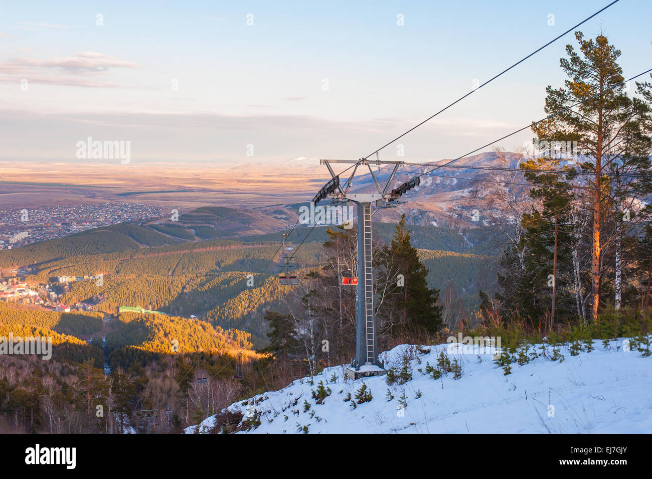 Panorama park ropeway hi-res stock photography and images - Alamy