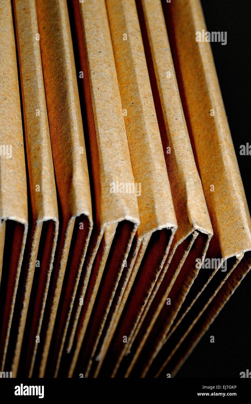 Cardboard packaging side by side Stock Photo - Alamy