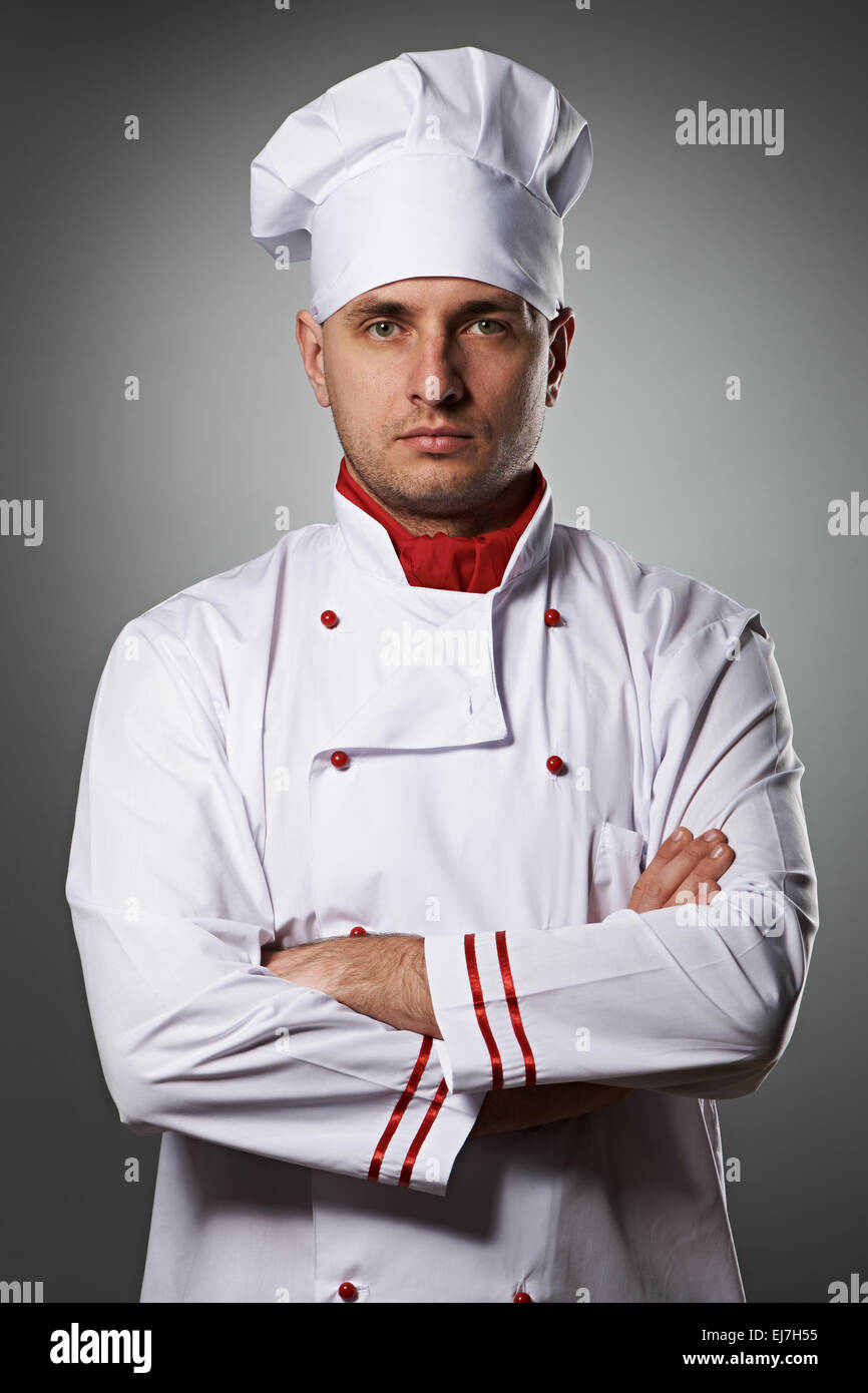 Male chef portrait Stock Photo - Alamy