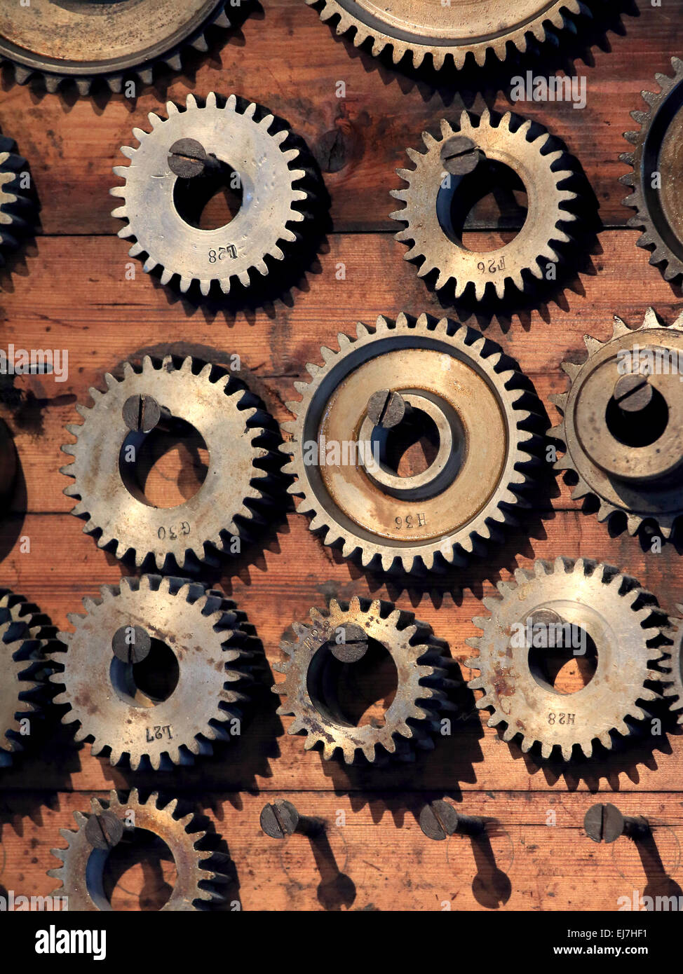 gear wheels 1 Stock Photo - Alamy