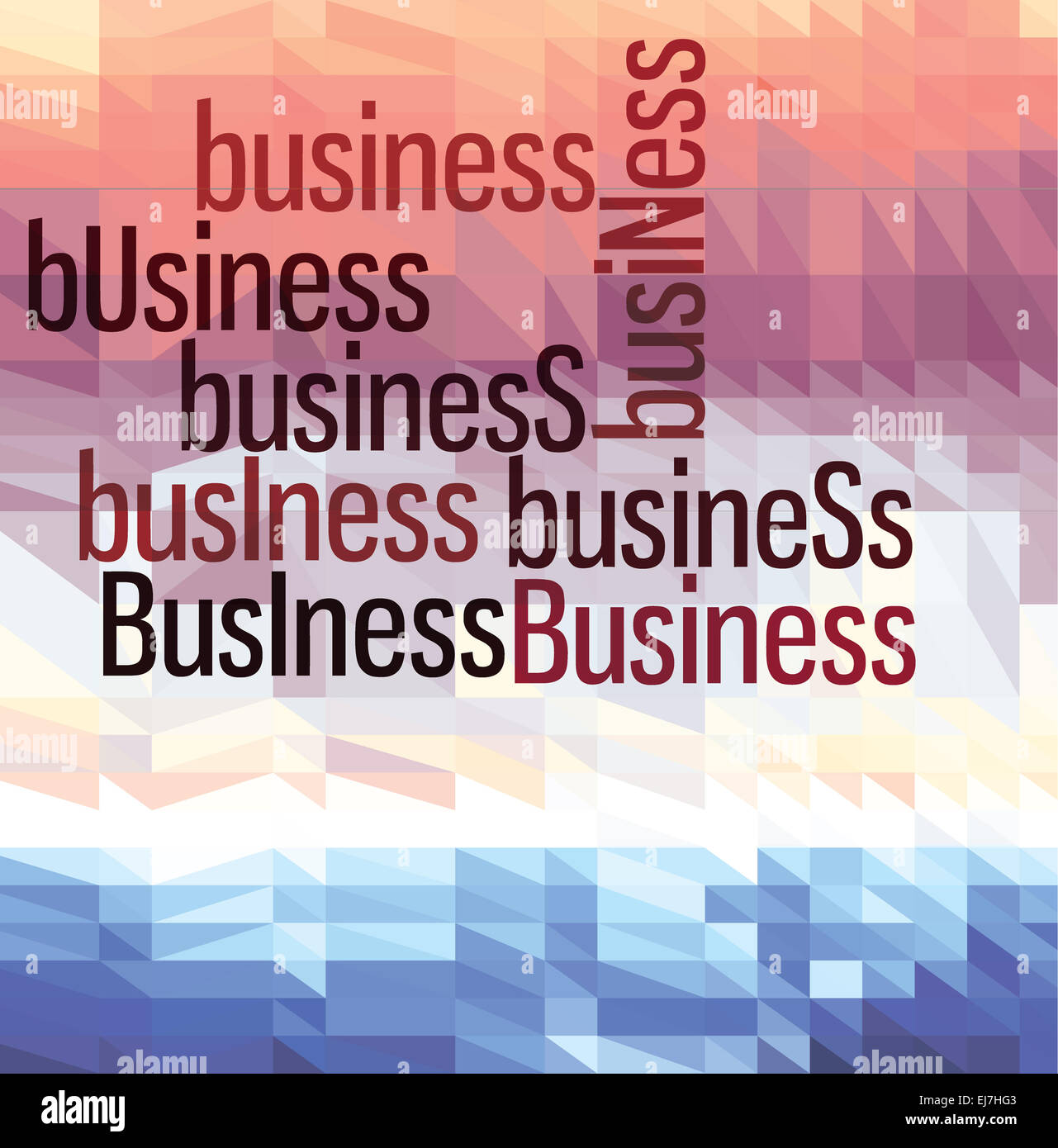 business triangle colorful Stock Photo - Alamy