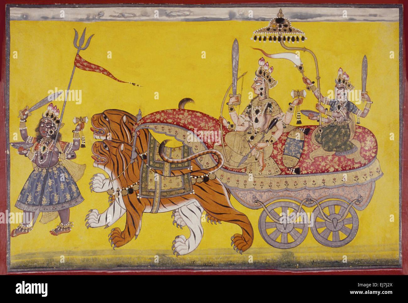 Goddess parvati hi-res stock photography and images - Alamy