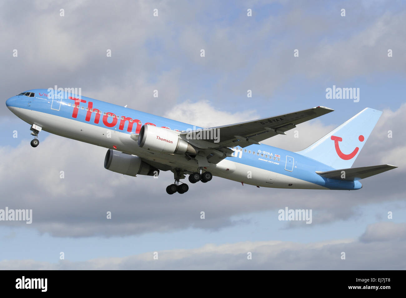 Thomson Airways Boeing 767 Stock Photo - Alamy