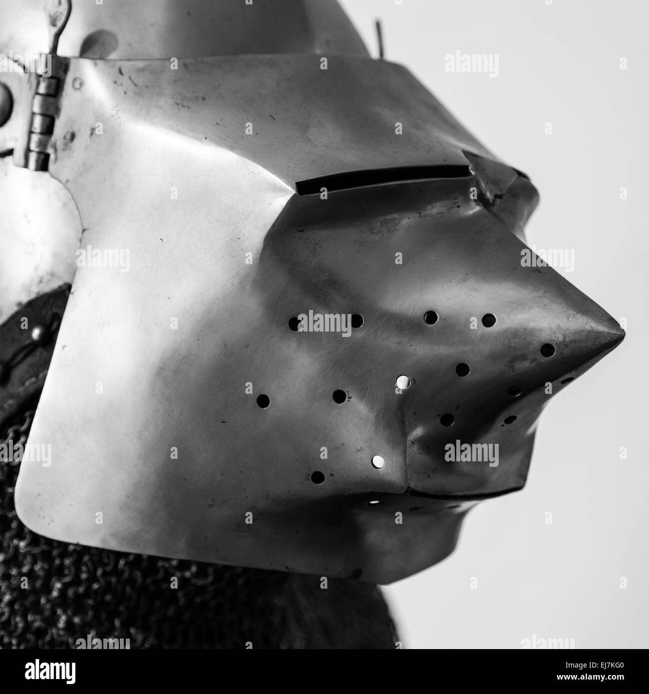 Medieval armour detail Stock Photo - Alamy