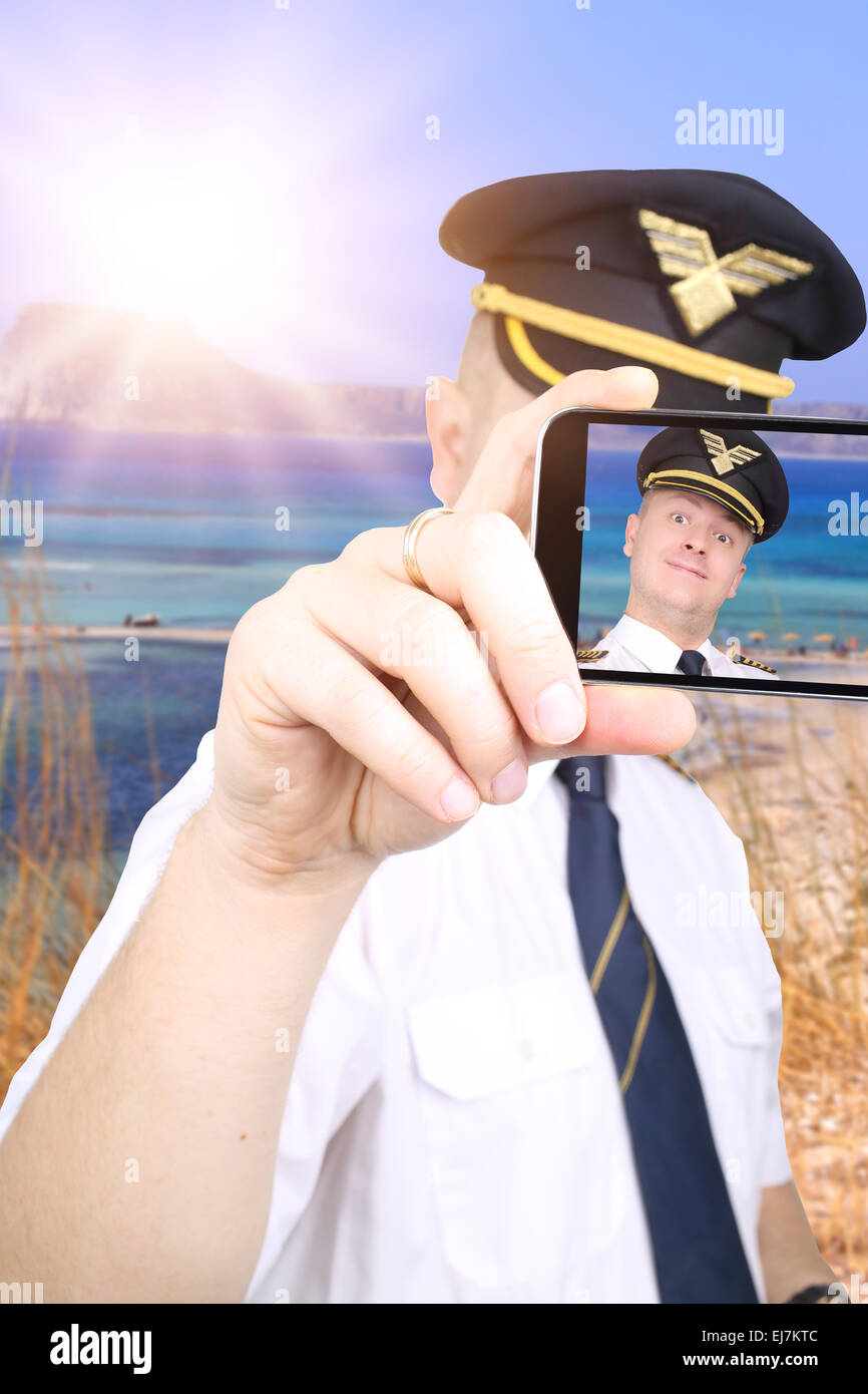 Pilot selfie hi-res stock photography and images - Alamy