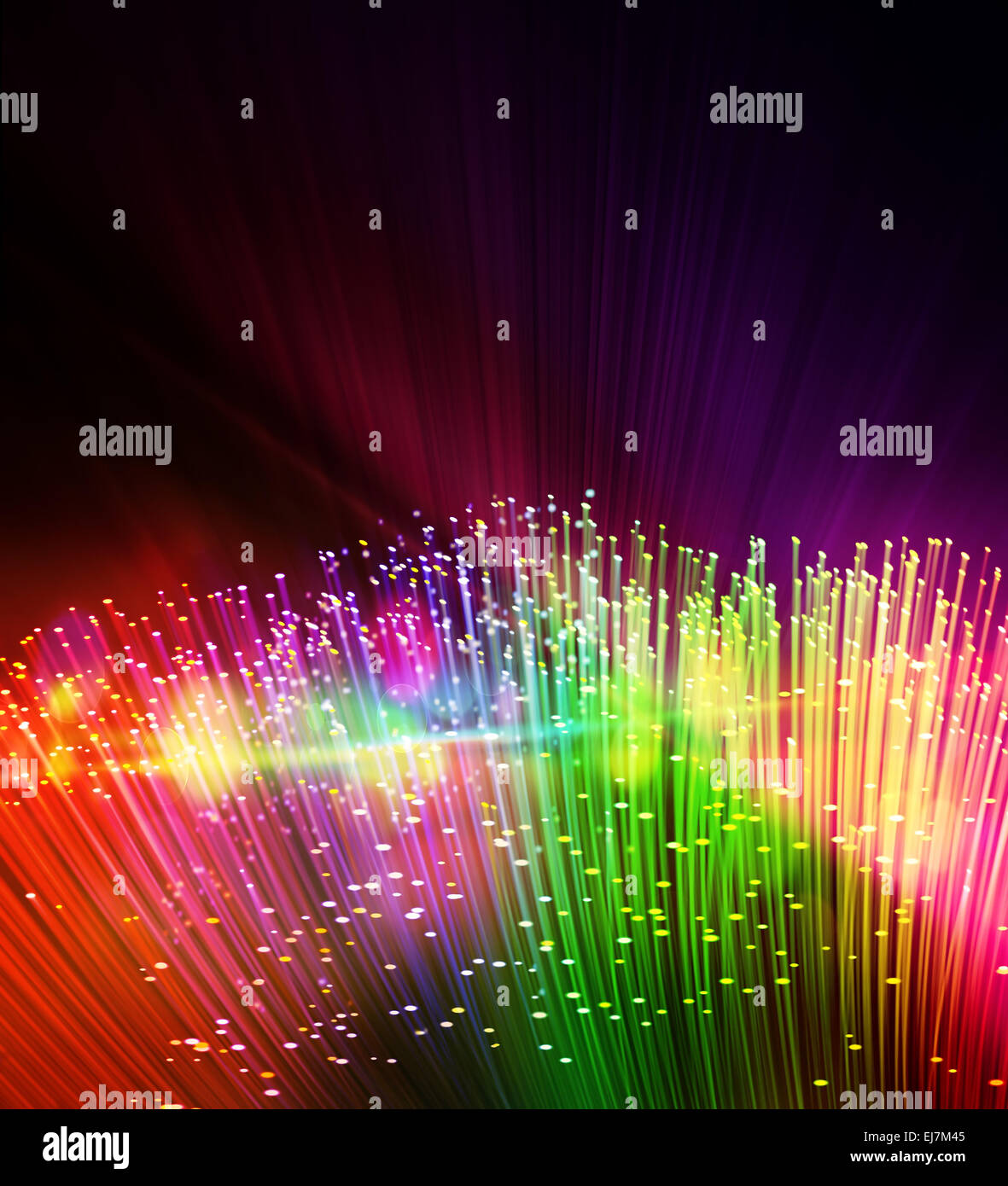 optic fiber light, abstract Stock Photo - Alamy