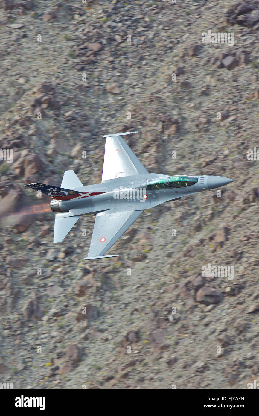 Close Up Photo Of A Royal Danish Air Force (Flyvevåbnet) F-16 Jet ...