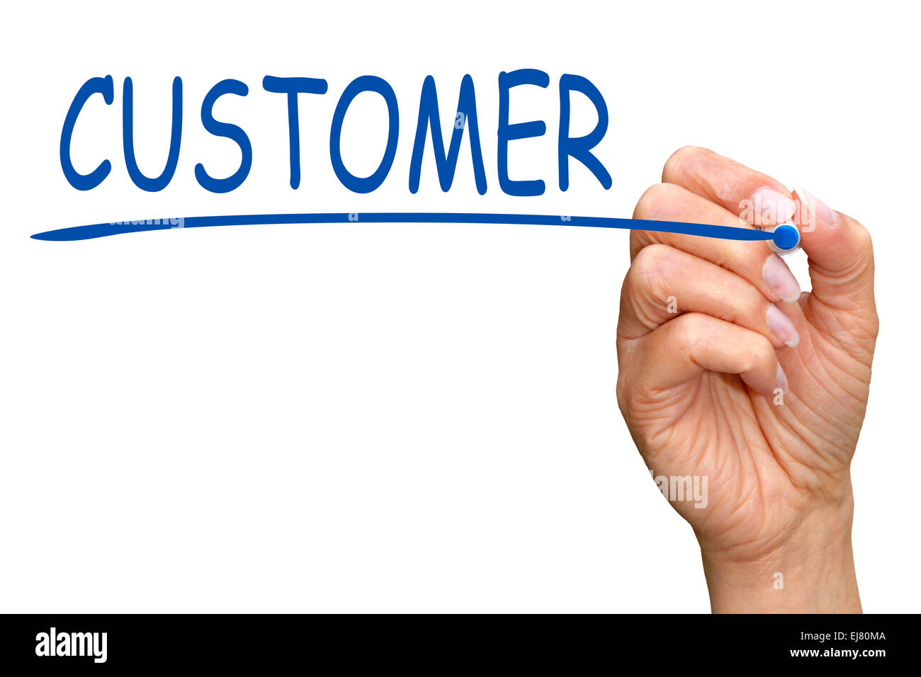 Customer Stock Photo - Alamy