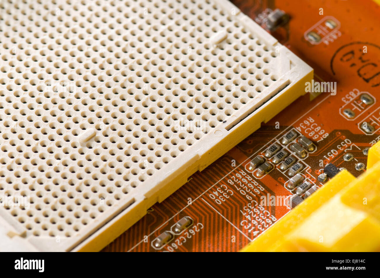 chip for a computer Stock Photo - Alamy