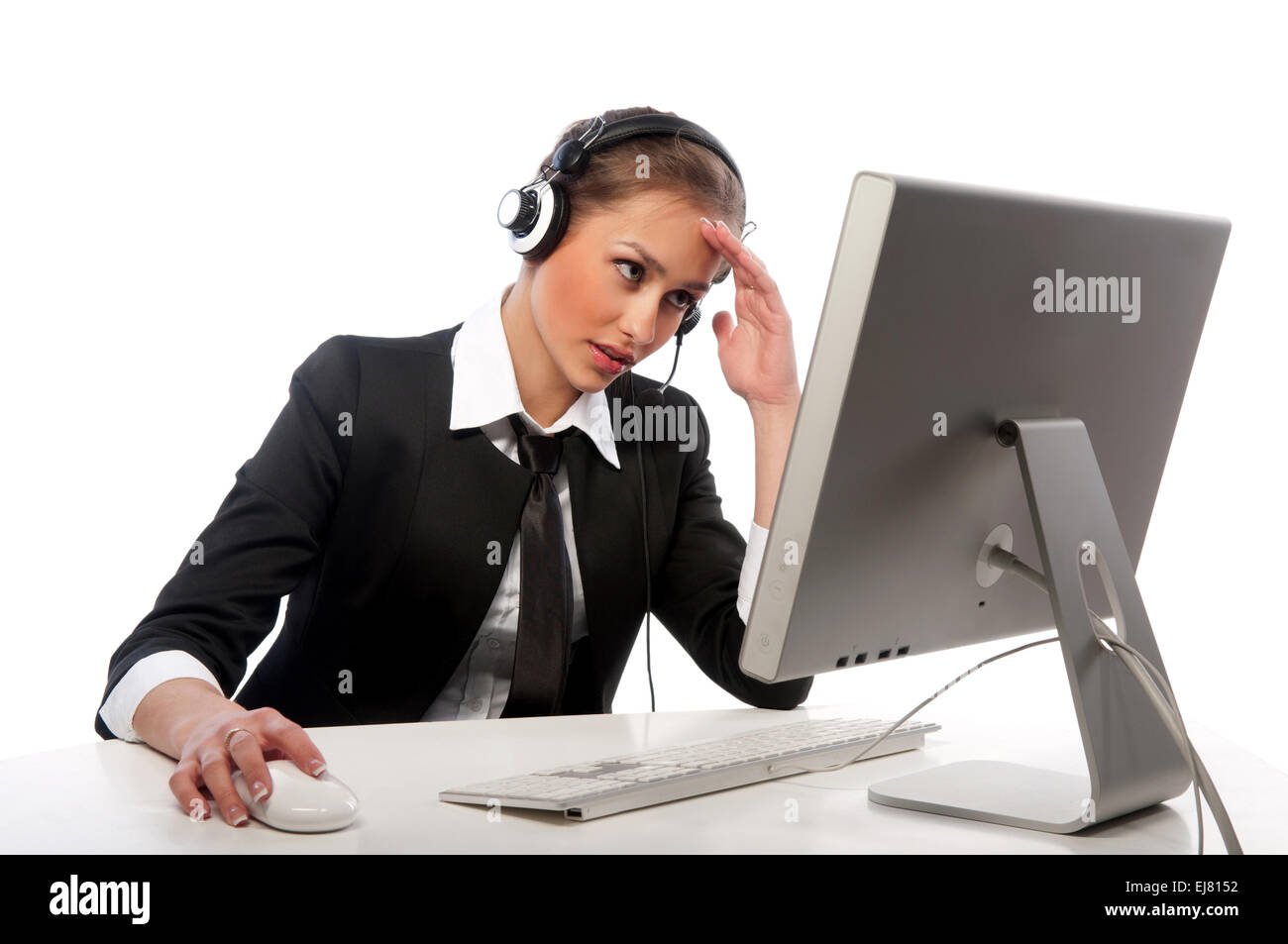 Computer Operator Girl