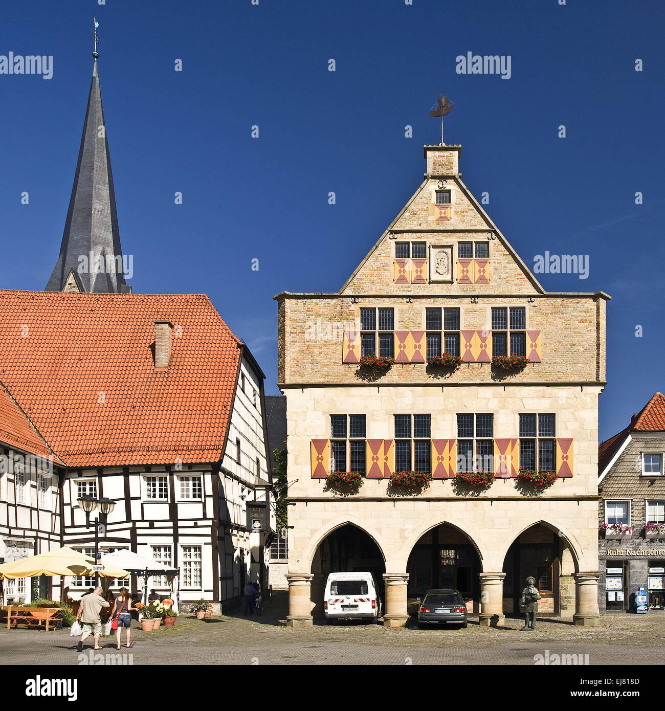 Historic rathaus area hi-res stock photography and images - Alamy