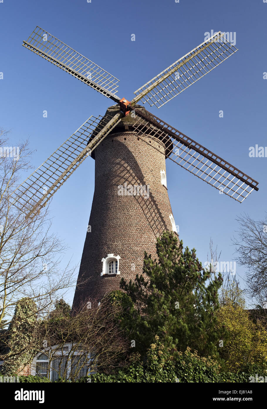 Windmill Wessling, Hamminkeln, Germany Stock Photo - Alamy