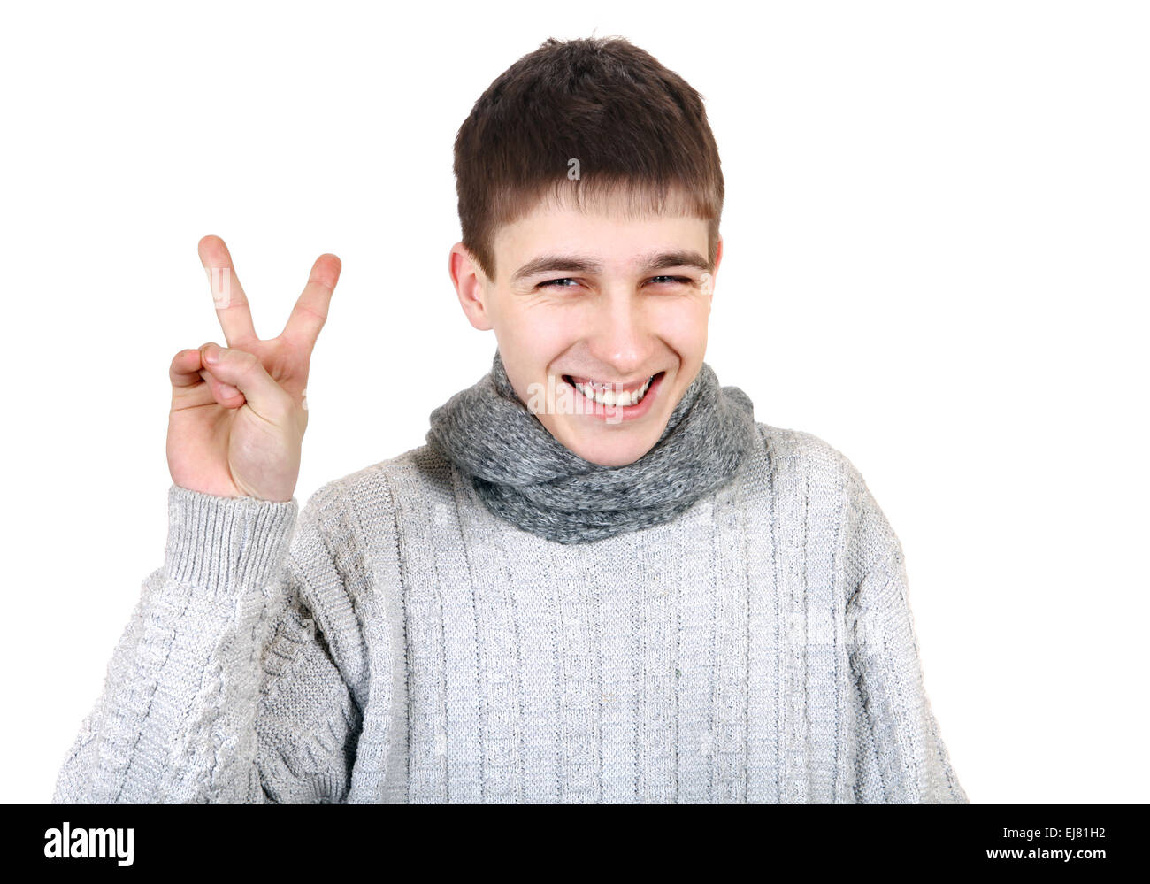 Gesture triumph hi-res stock photography and images - Alamy