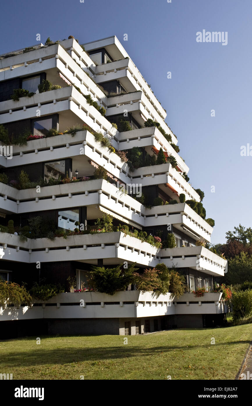 Terrace House, Schermbeck, Germany Stock Photo - Alamy