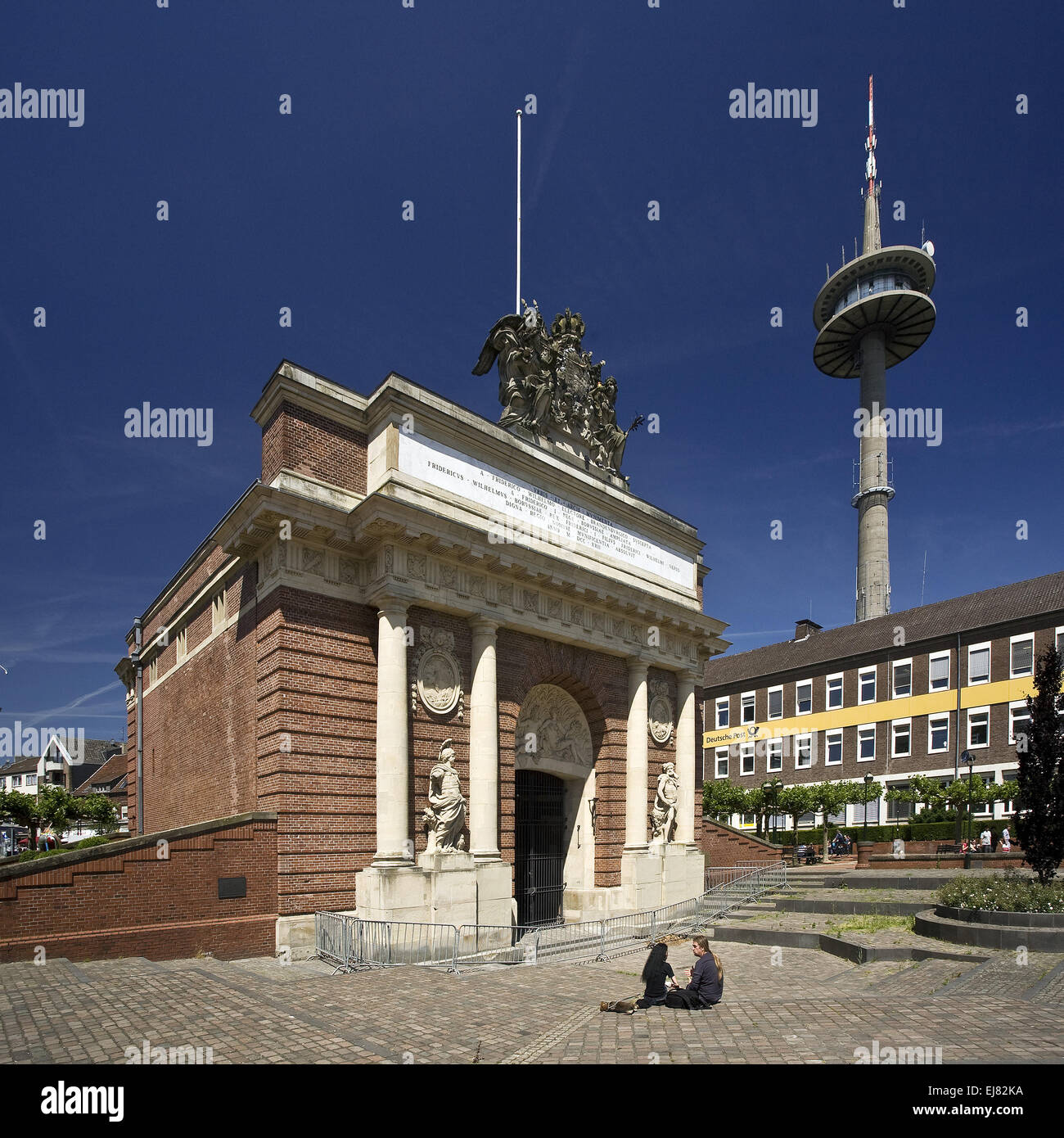 Berlin Gate, Wesel, Germany Stock Photo - Alamy
