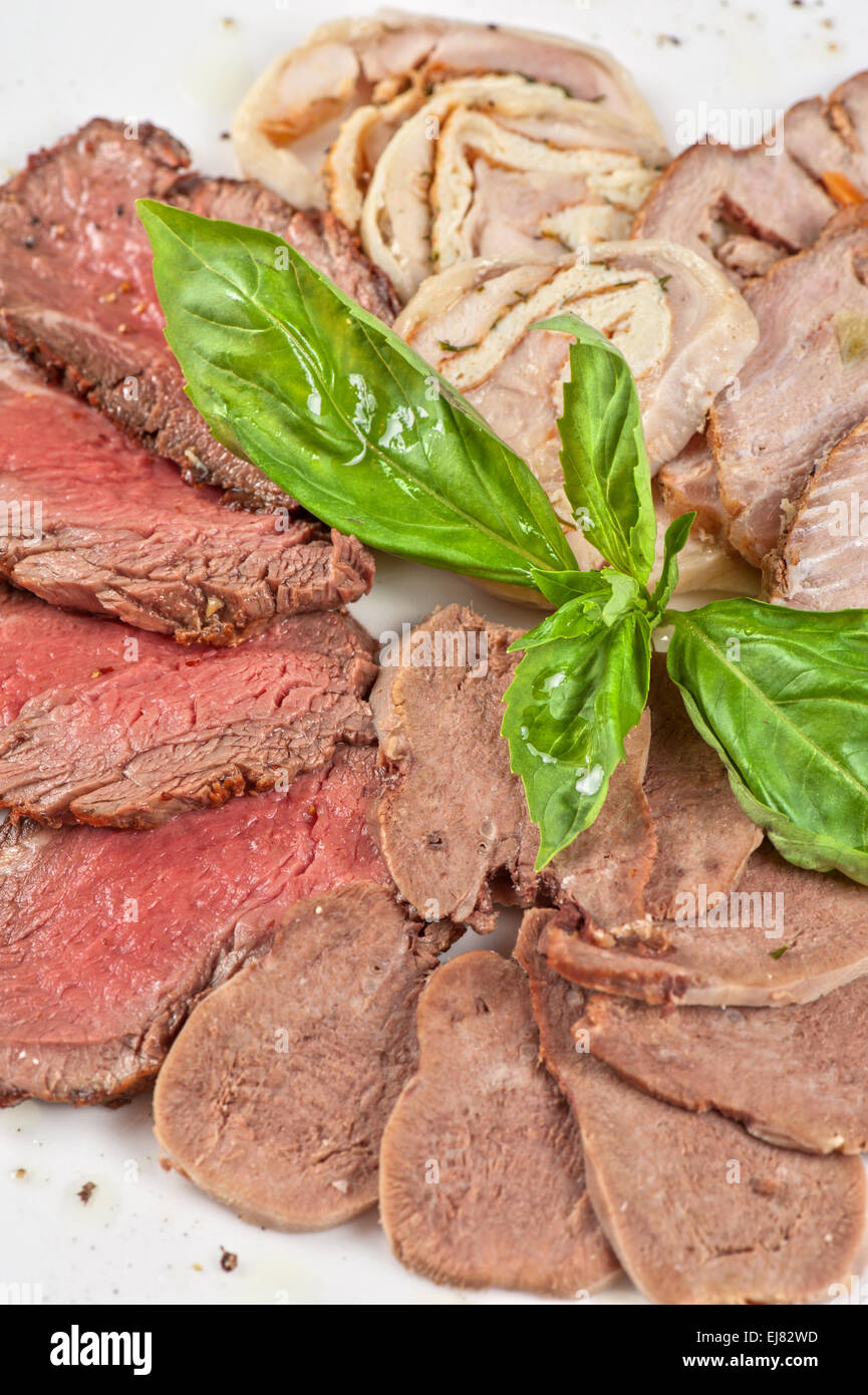 Closeup meat cuts Stock Photo - Alamy