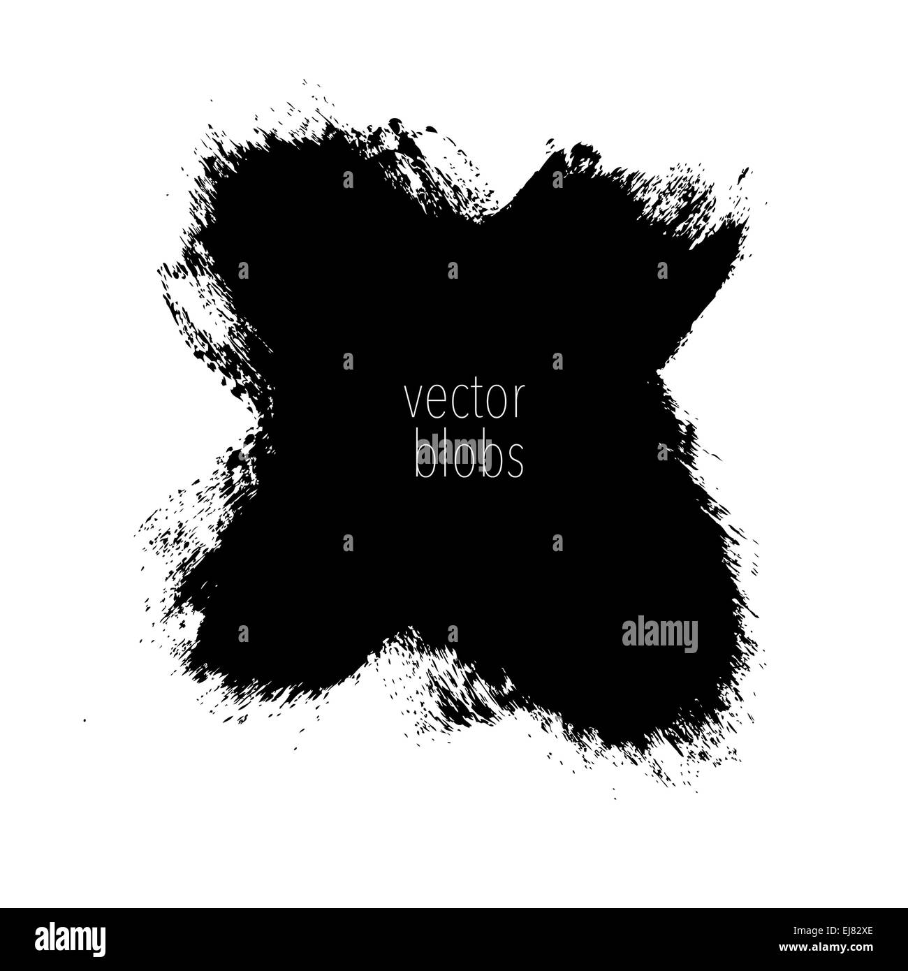 Black blob hi-res stock photography and images - Alamy