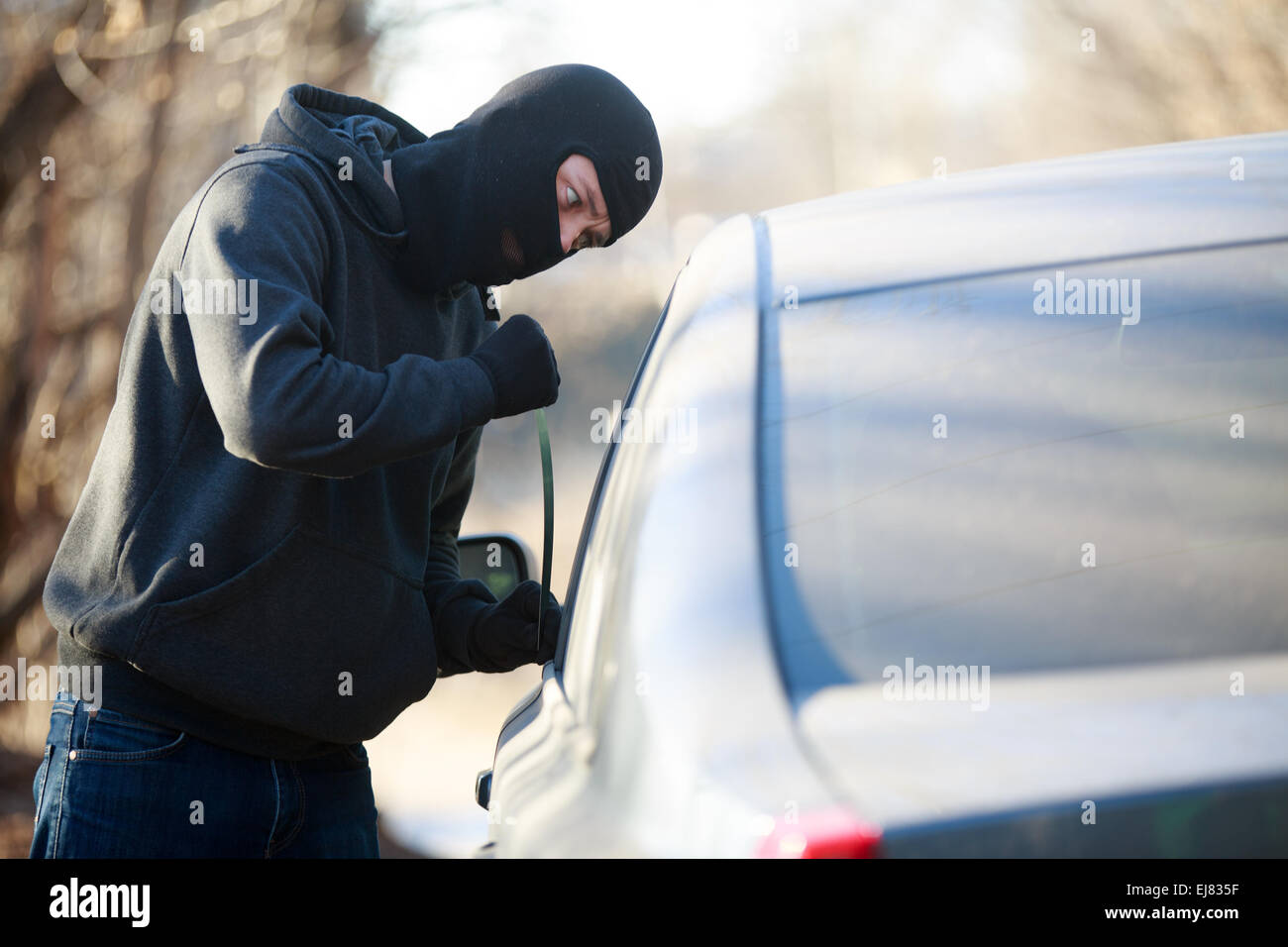 Car thief night hi-res stock photography and images - Alamy
