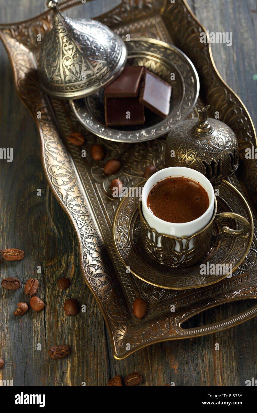 Ornate turkish coffee cup hi-res stock photography and images - Alamy