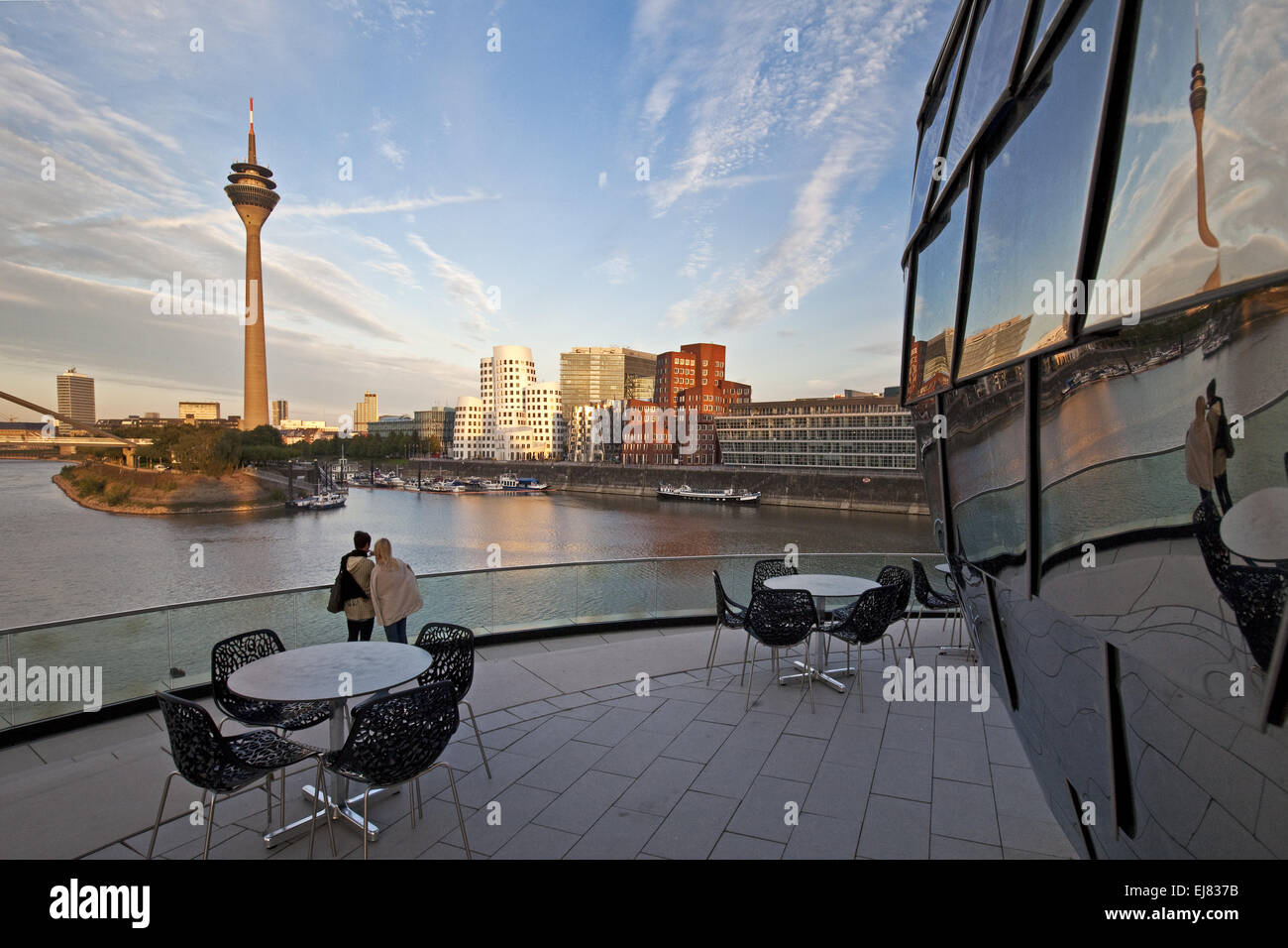 Rhine Tower Dusseldorf High Resolution Stock Photography and Images - Alamy