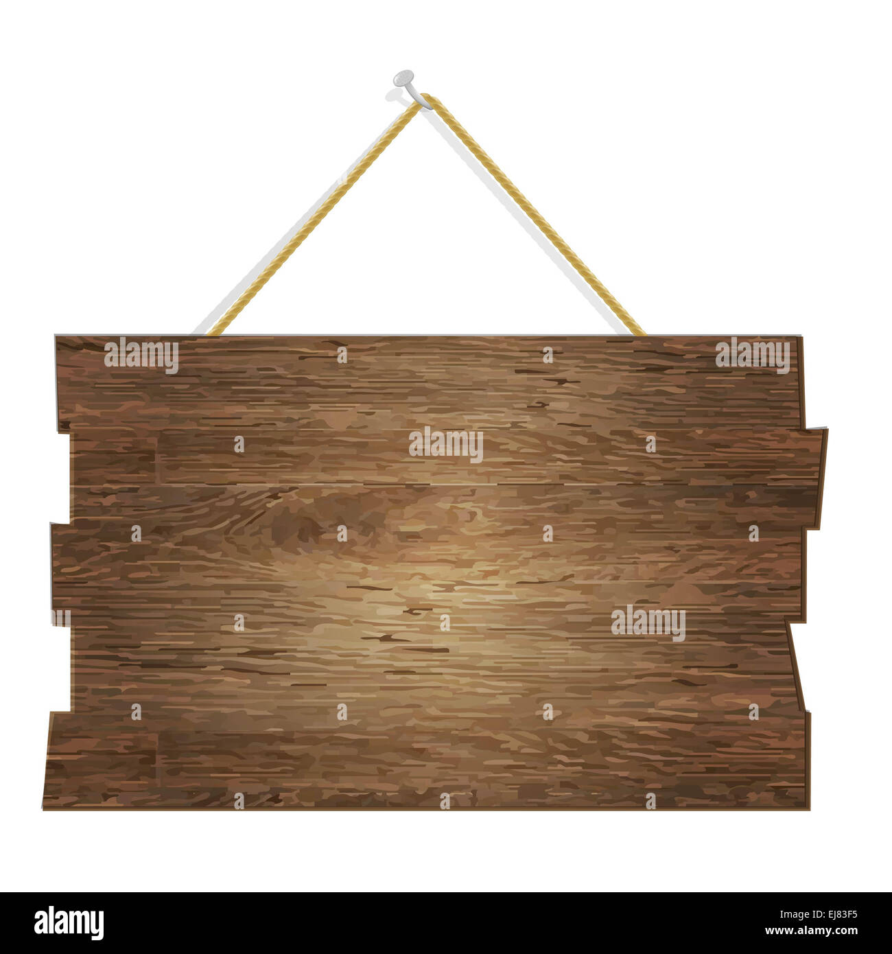 Wood board post Cut Out Stock Images & Pictures - Alamy