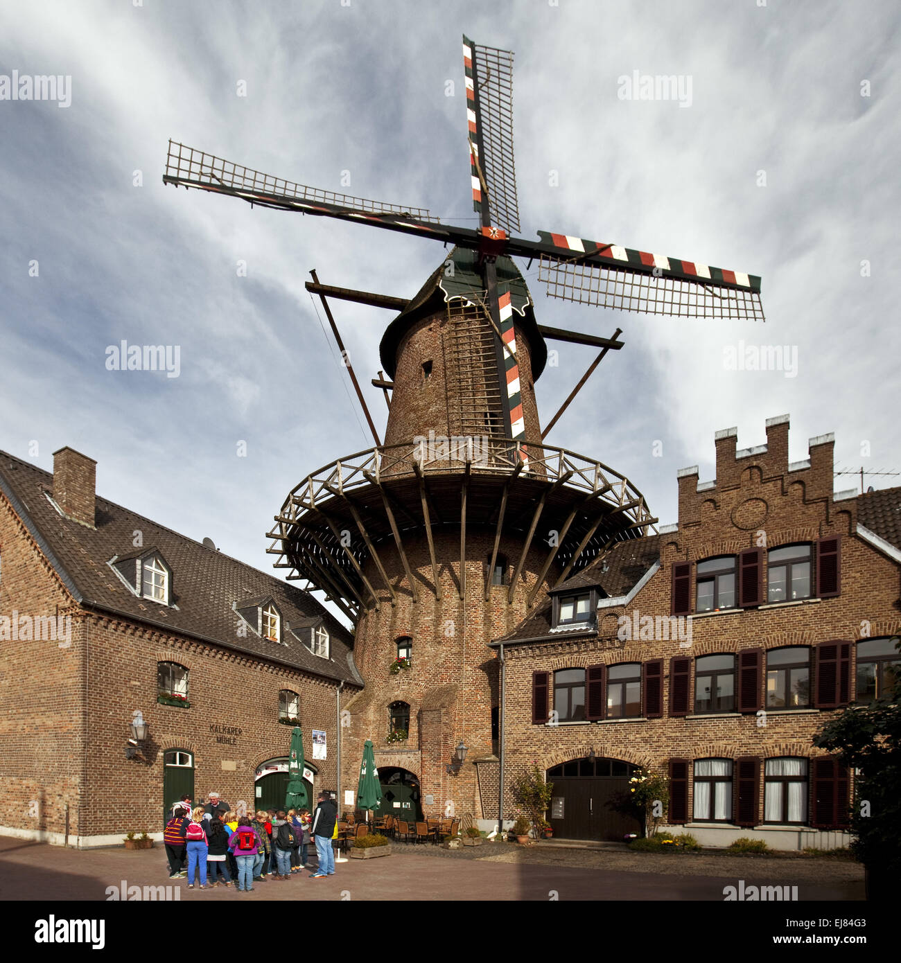 Tower Windmill, Kalkar, Germany Stock Photo - Alamy