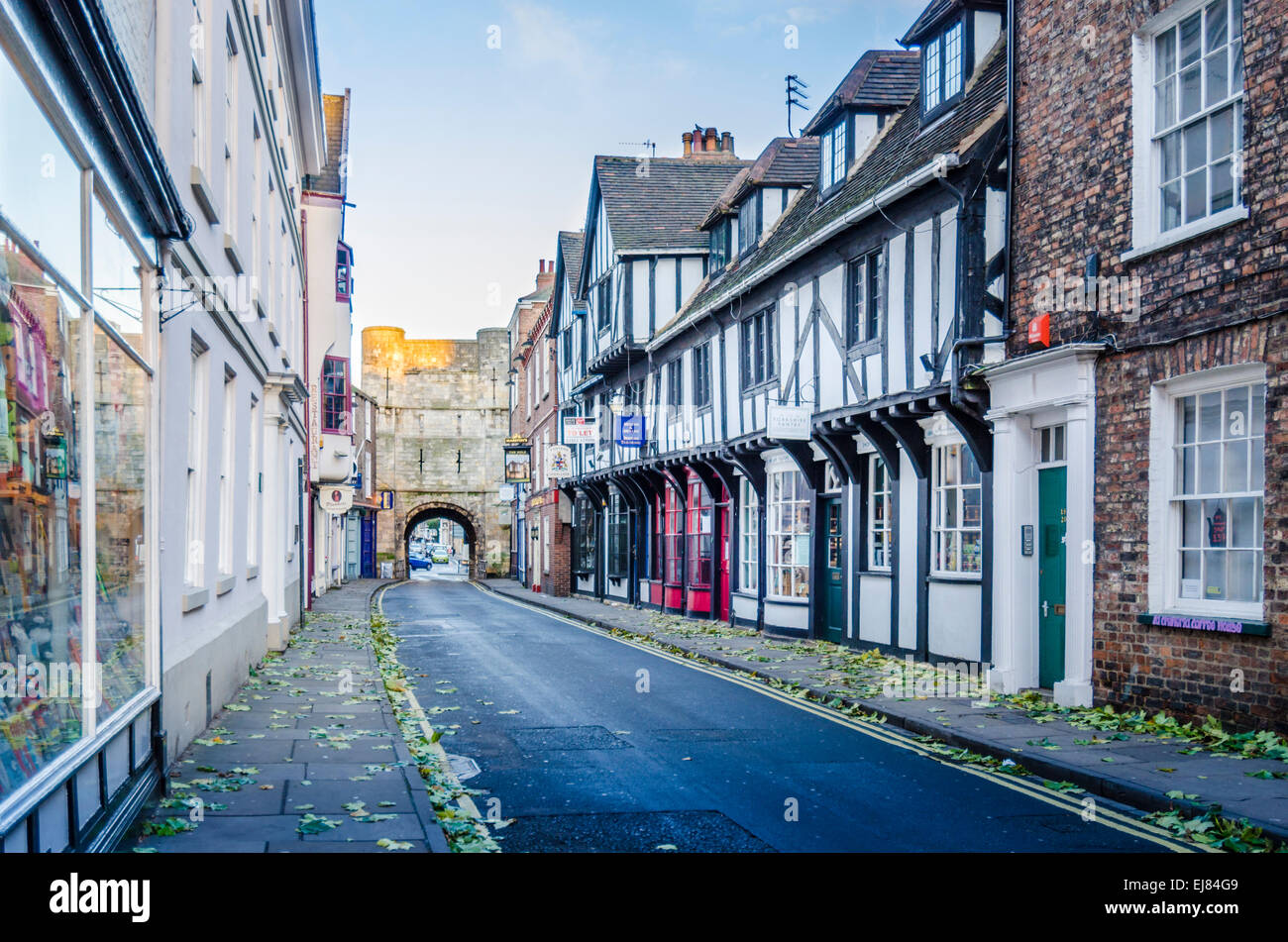 York high petergate street hi-res stock photography and images - Alamy