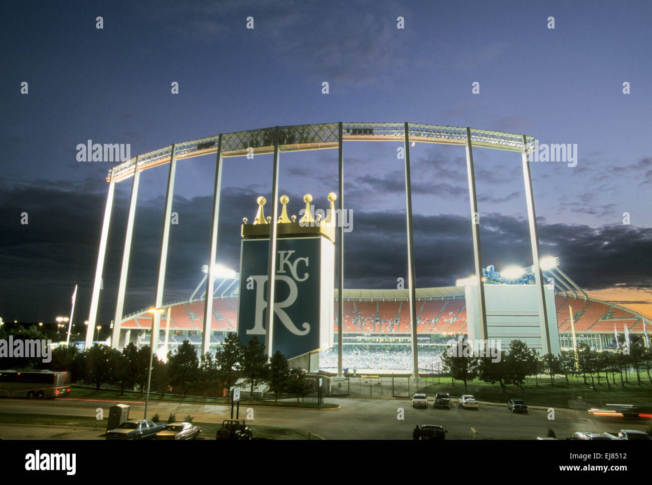 KANSAS CITY, MO – APRIL 10: Kansas City, Royals baseball fans at ...