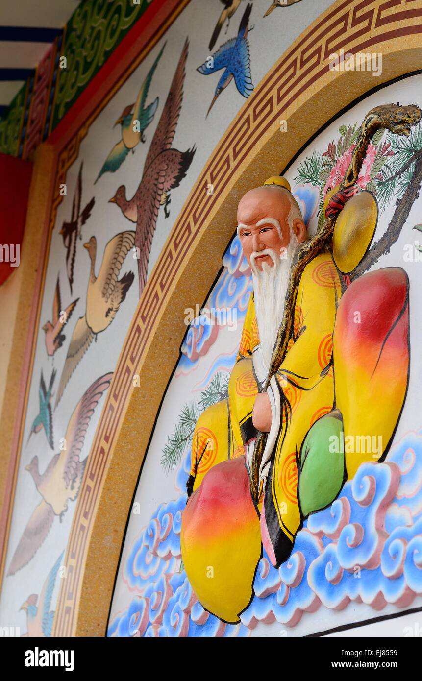 the deity Chinese angel who protect the temple entrance Stock Photo - Alamy