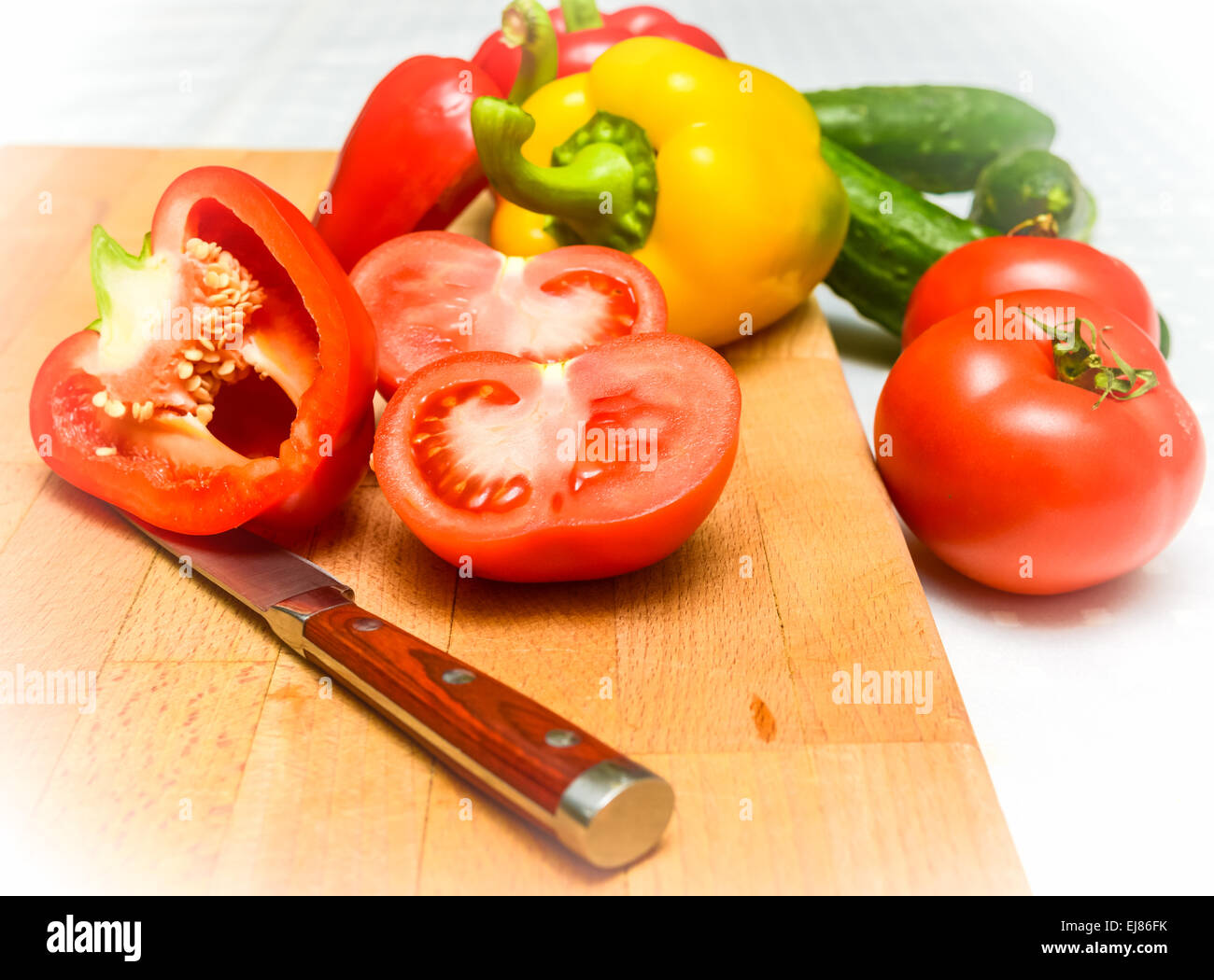Bulgarian pepper red Stock Photo - Alamy