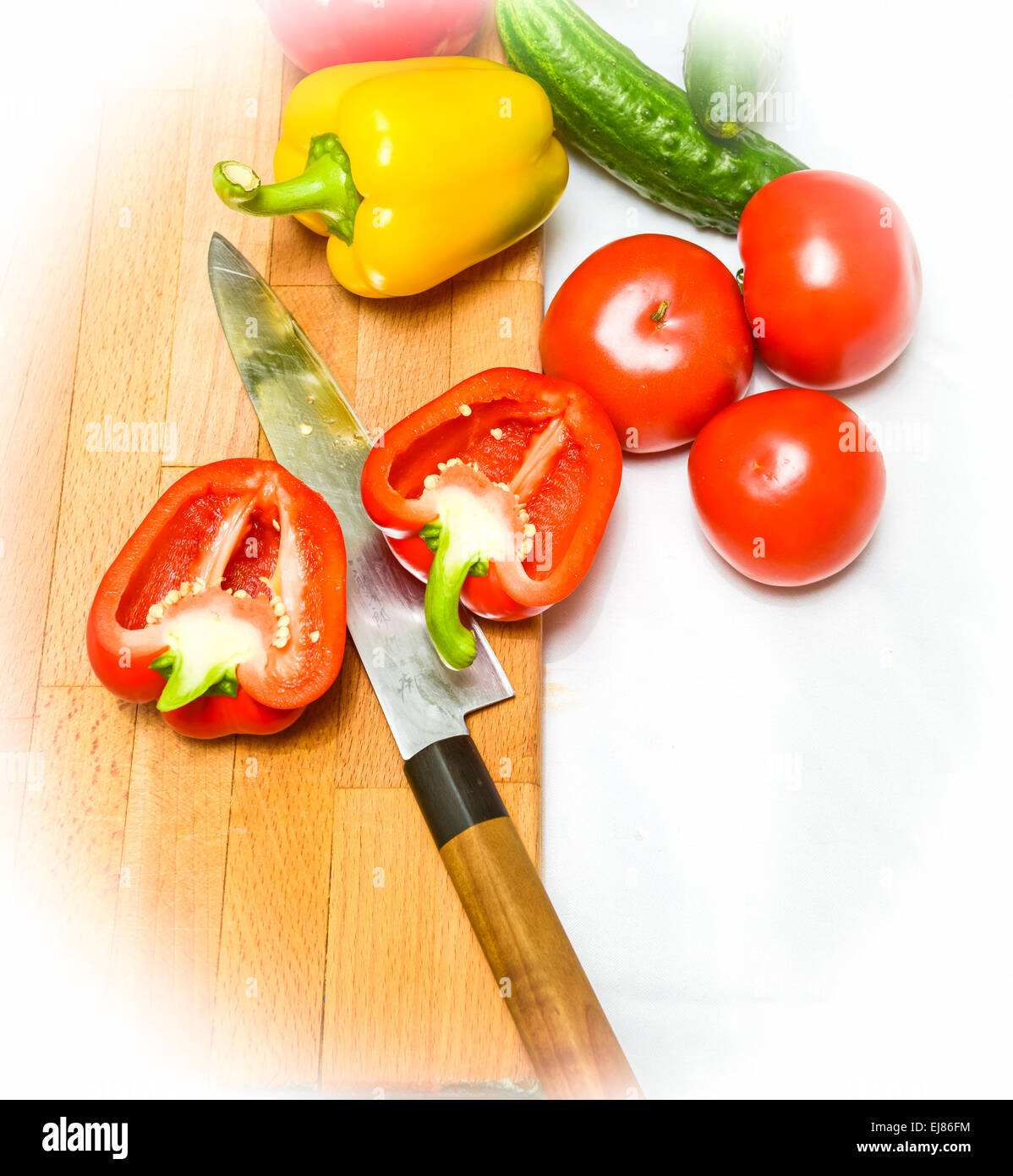 Bulgarian pepper red Stock Photo - Alamy