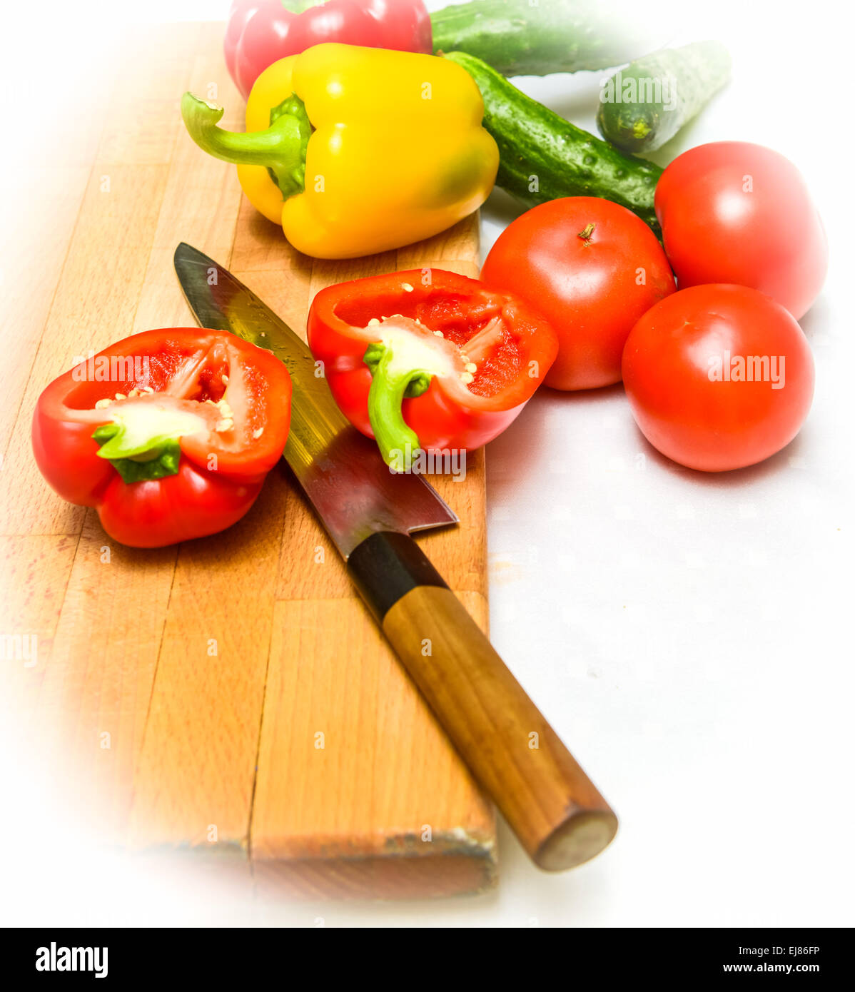 Bulgarian pepper red Stock Photo - Alamy