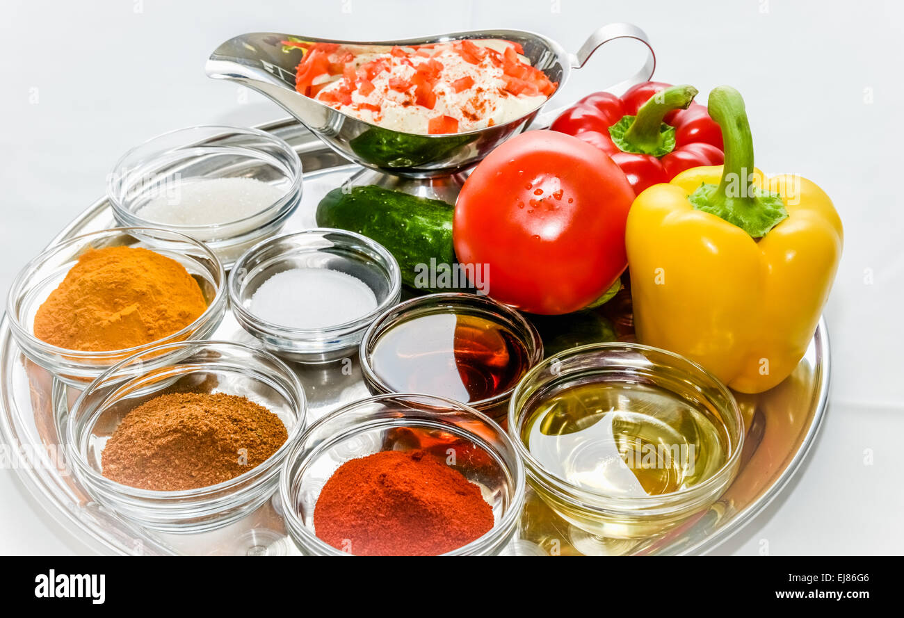 Seasoning and color hi-res stock photography and images - Alamy