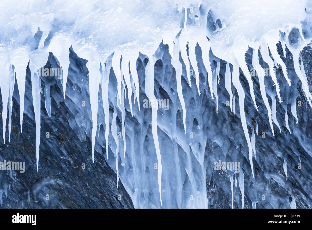 Icicles, Lapland, Sweden Stock Photo - Alamy