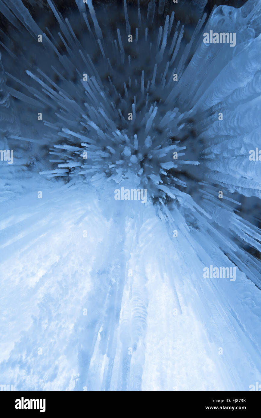 Icicles, Lapland, Sweden Stock Photo - Alamy