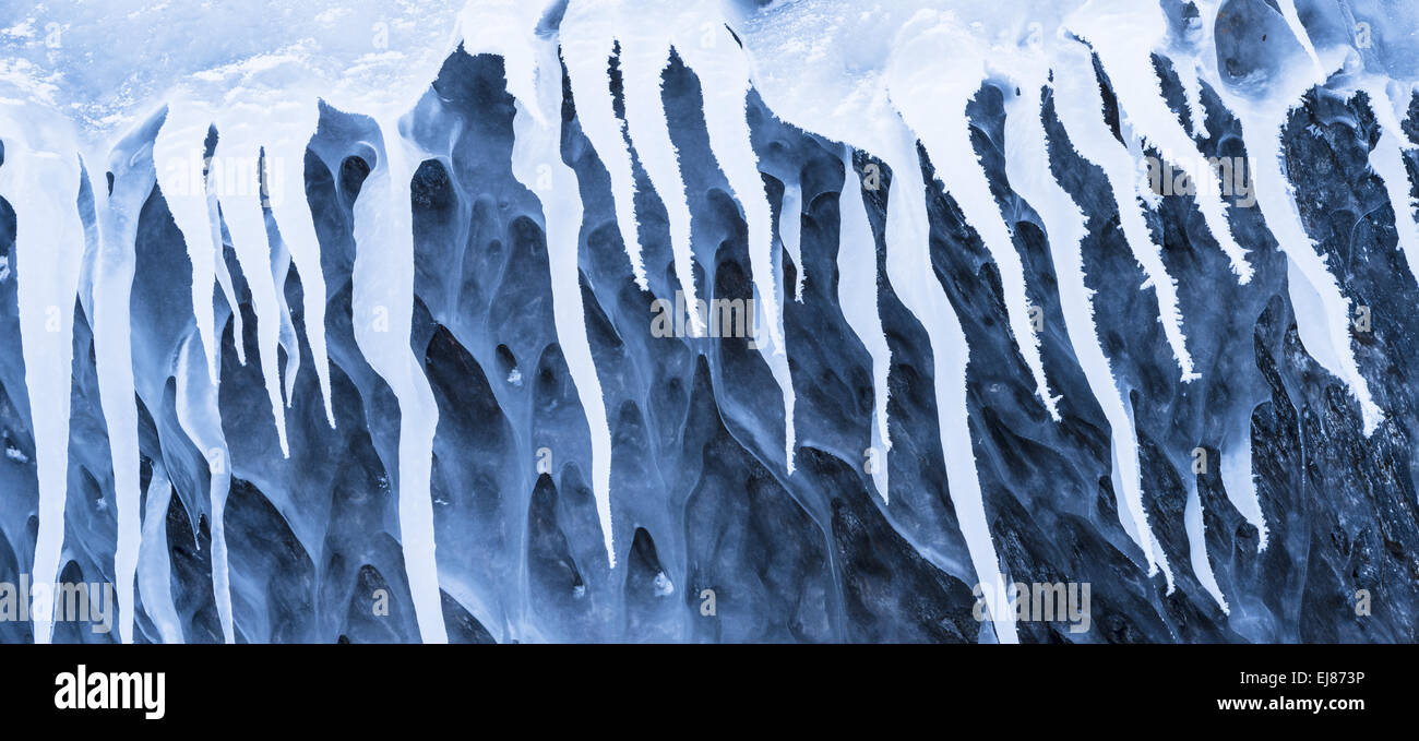 Icicles, Lapland, Sweden Stock Photo - Alamy