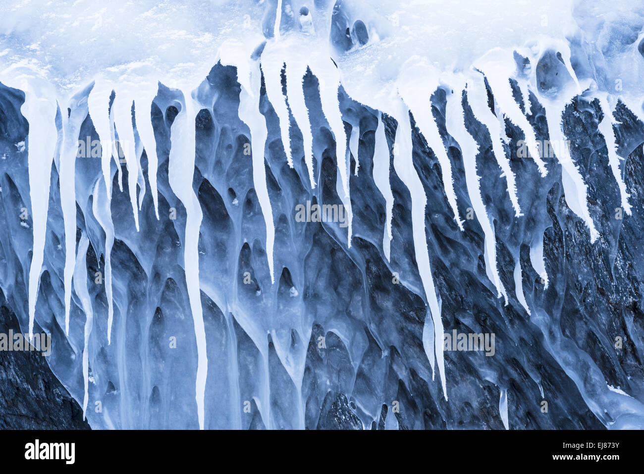 Icicles, Lapland, Sweden Stock Photo - Alamy
