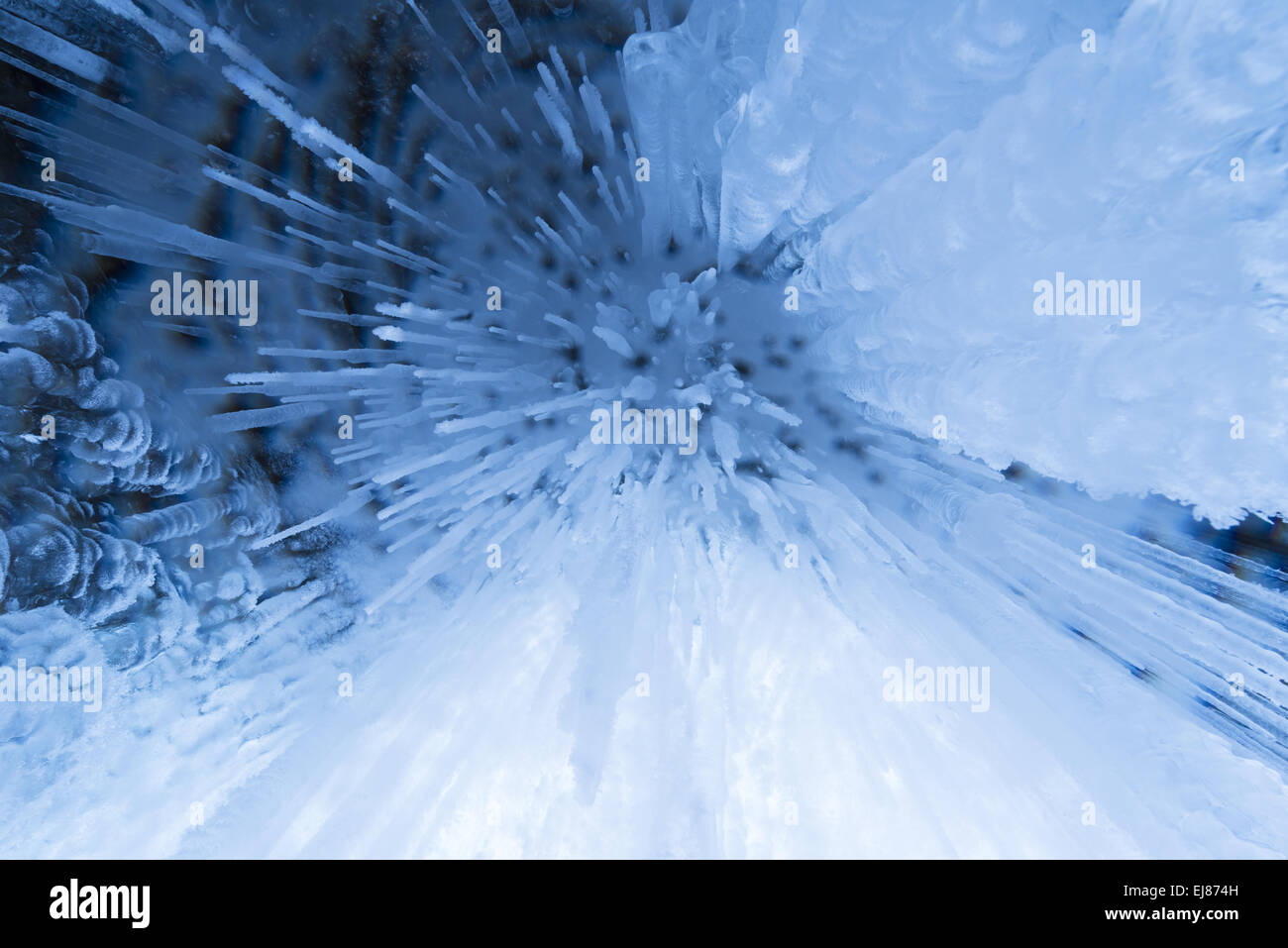 Icicles, Lapland, Sweden Stock Photo - Alamy