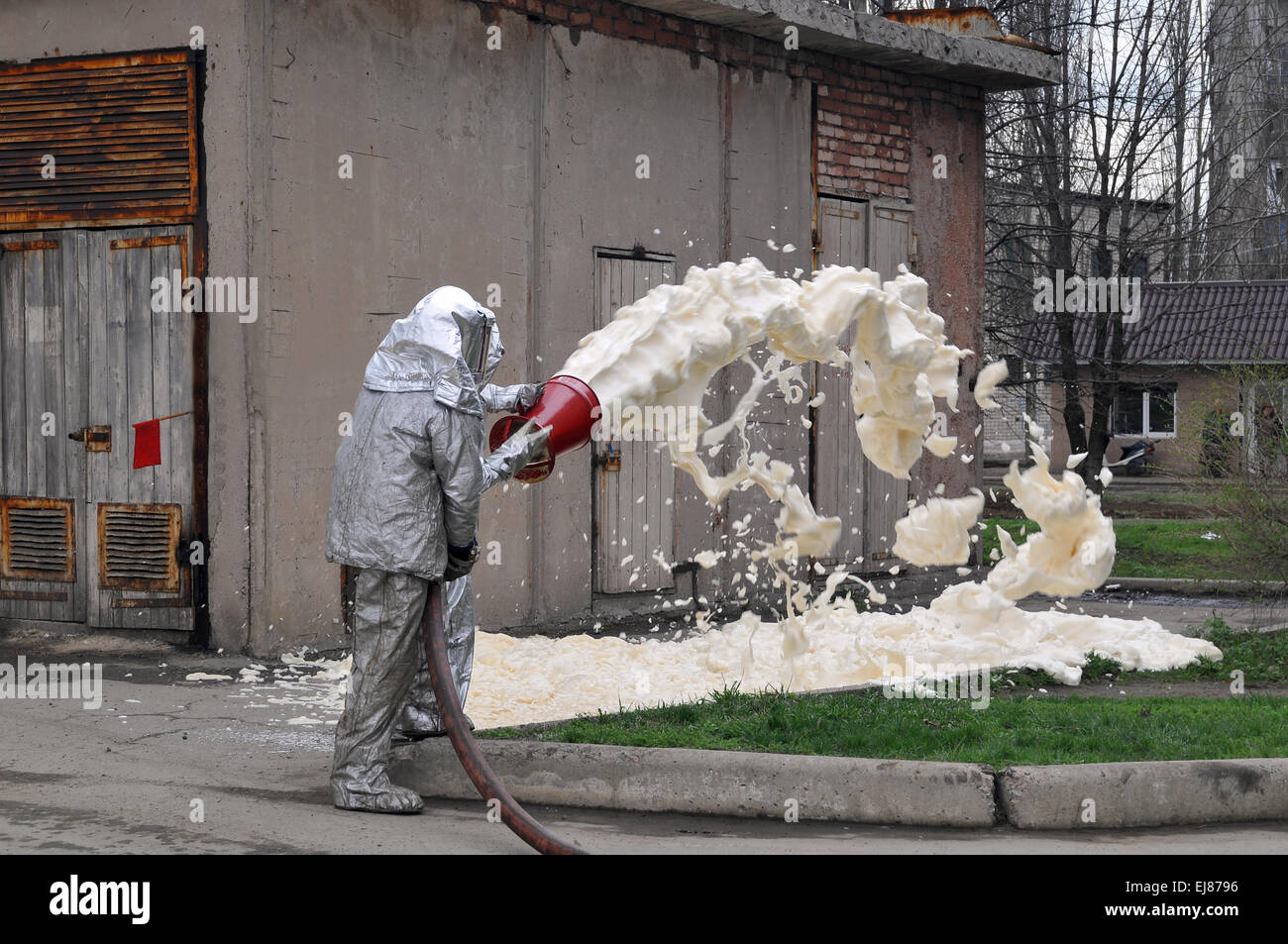 Firefighting scene hi-res stock photography and images - Alamy