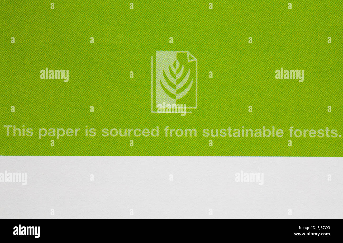 This paper is sourced from sustainable forests - information on leaflet ...