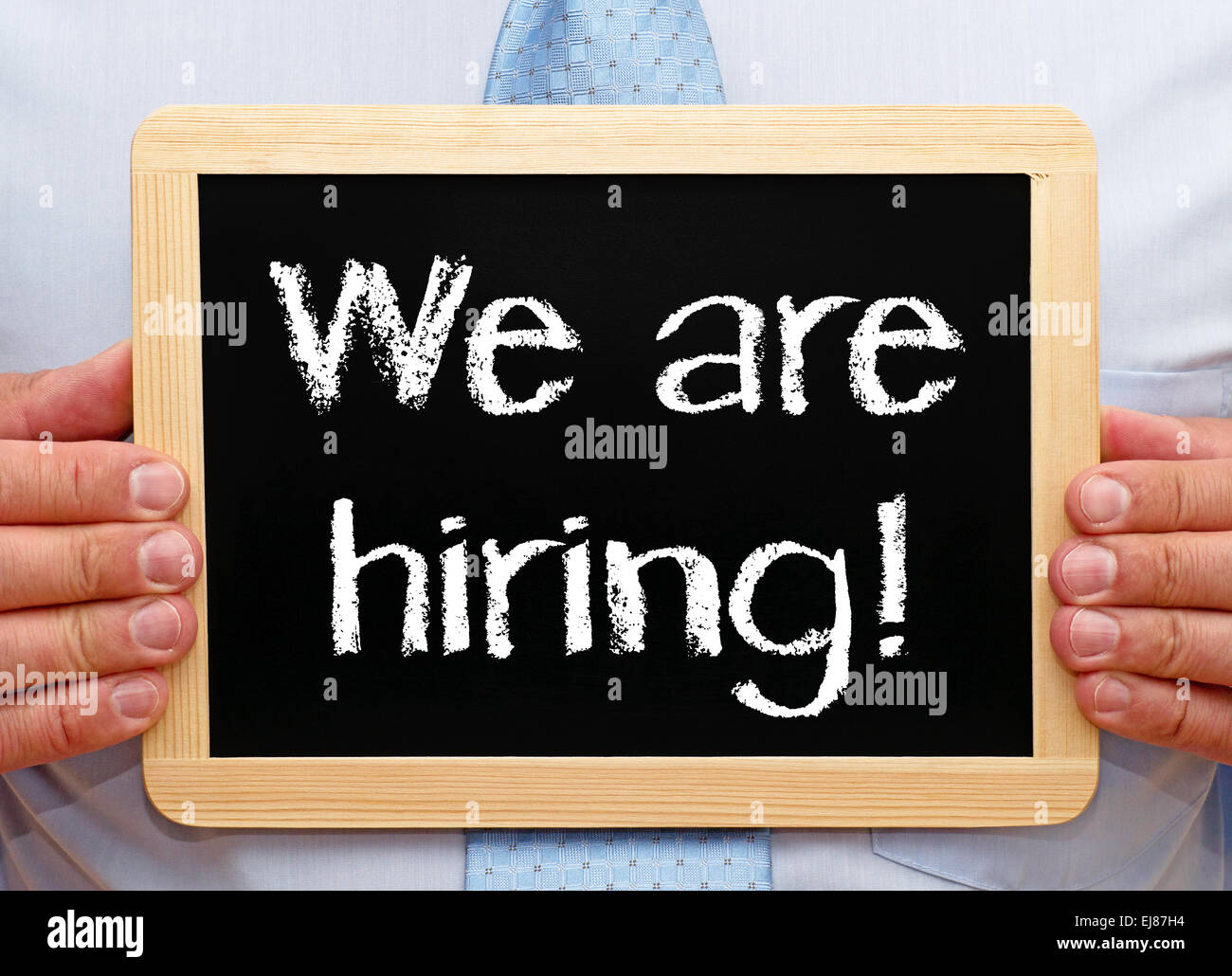 We are hiring ! Stock Photo - Alamy