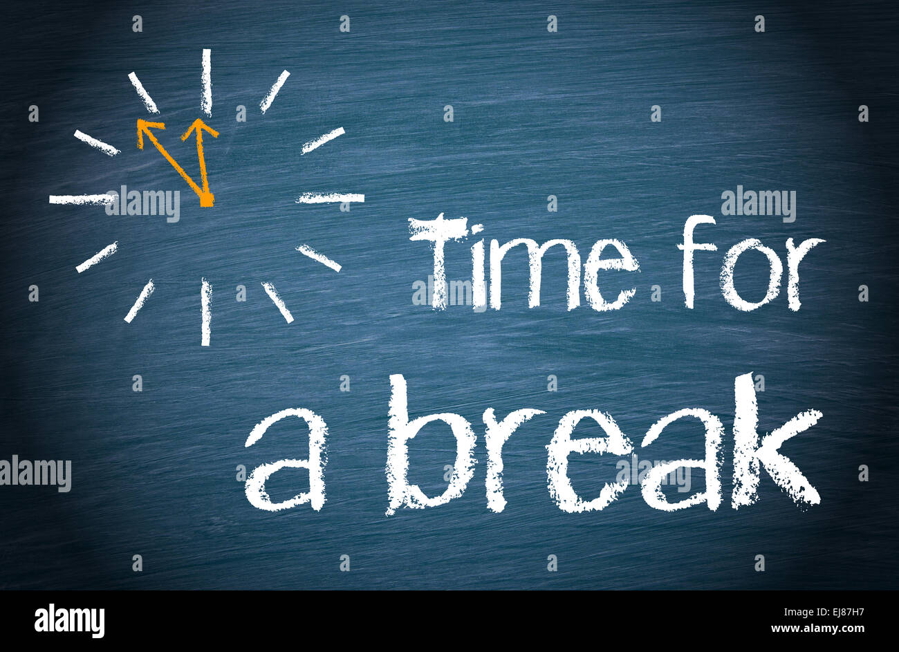 Time for a break Stock Photo - Alamy