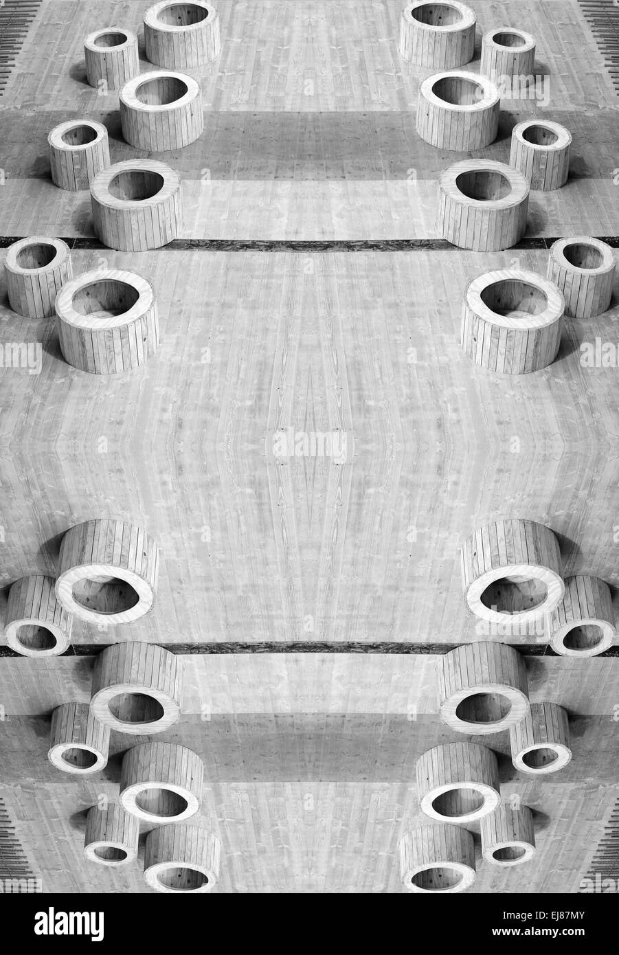 formwork vertical format black-and-white Stock Photo - Alamy