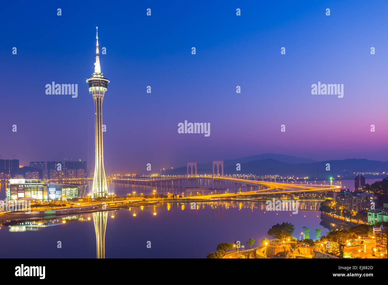 Macau Tower , China Stock Photo - Alamy