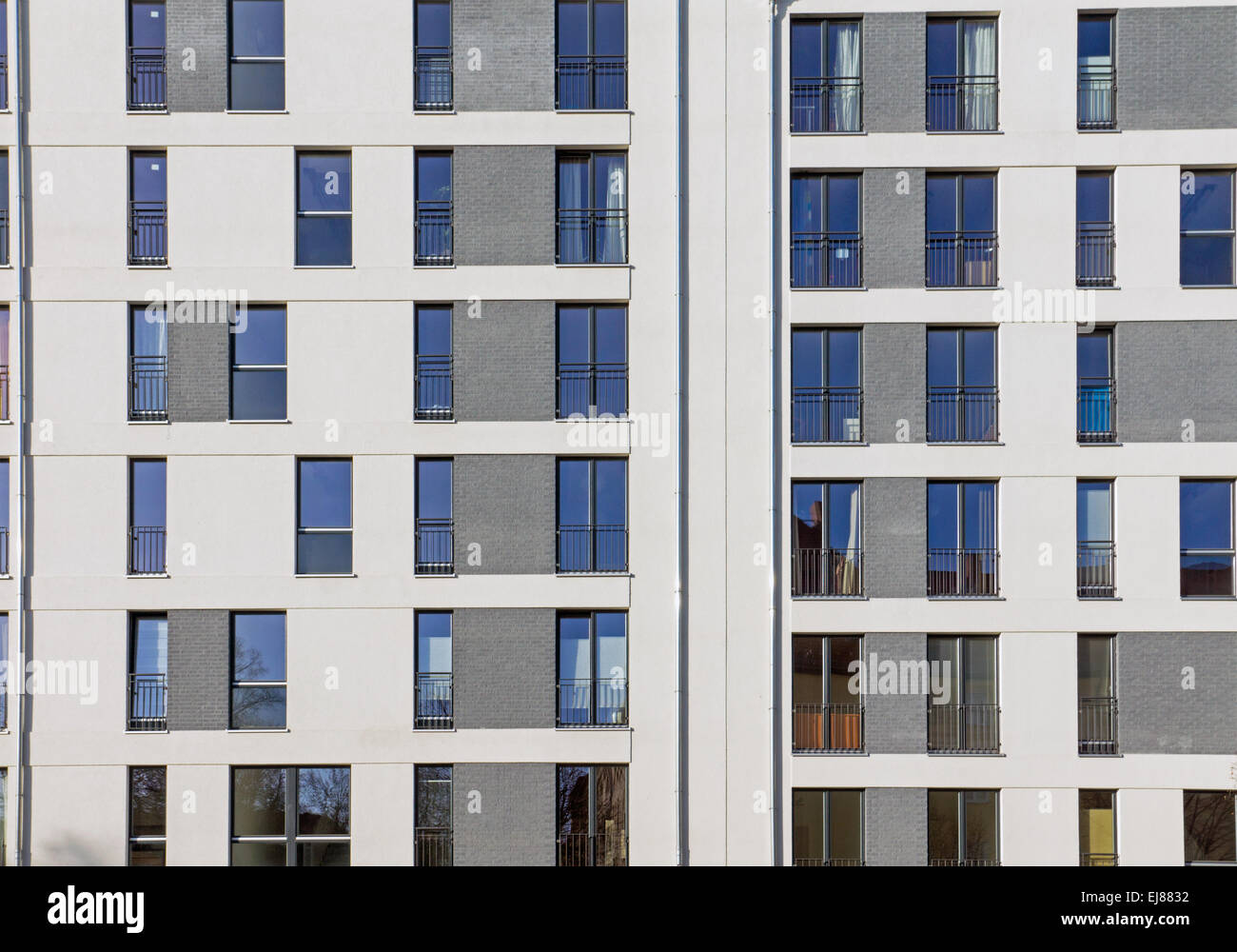 Facade of a modern building Stock Photo - Alamy