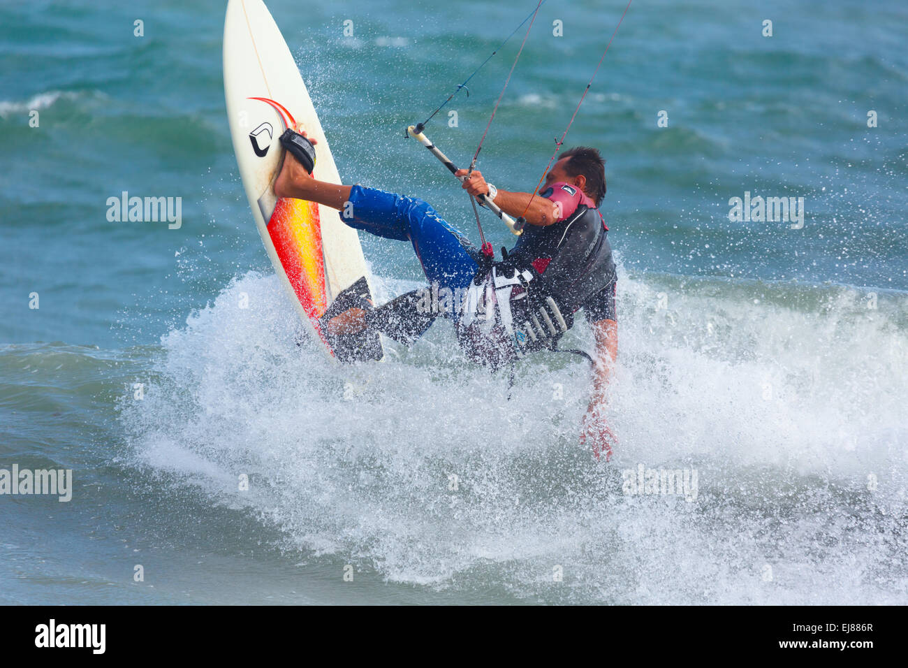 Male kite surfing hi-res stock photography and images - Alamy