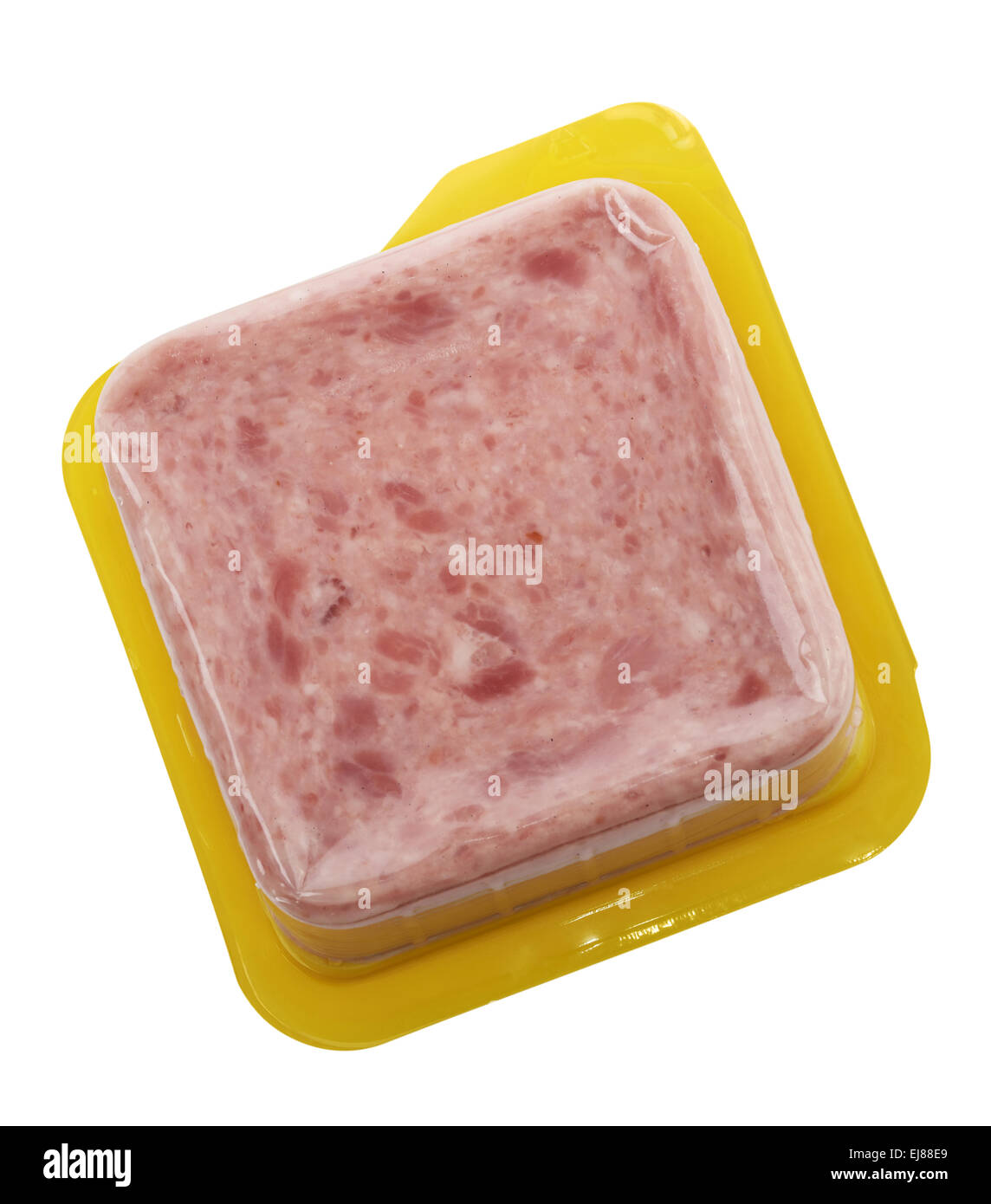 Sliced Cooked Ham In Plastic Package Stock Photo - Alamy