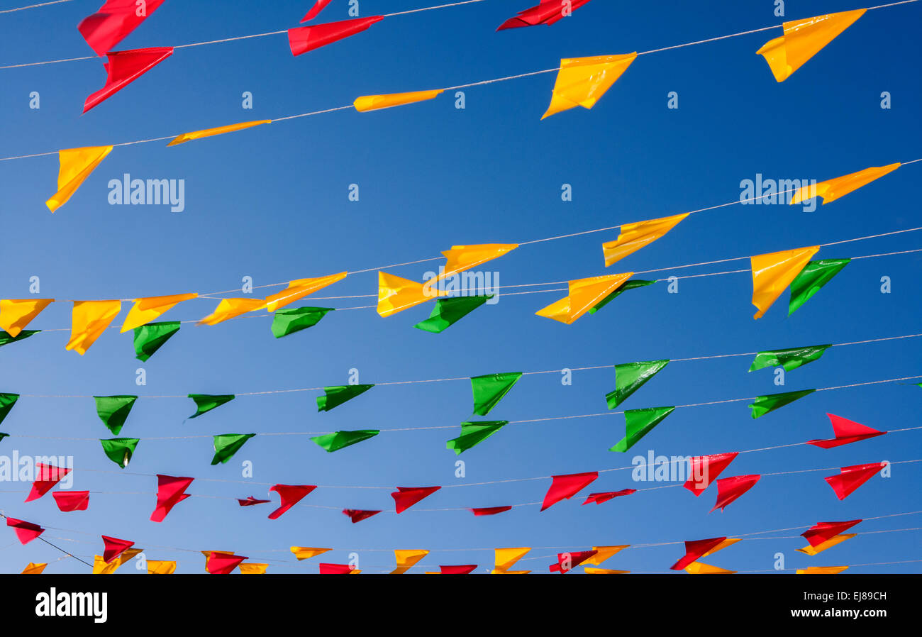 Light blue flags hi-res stock photography and images - Alamy