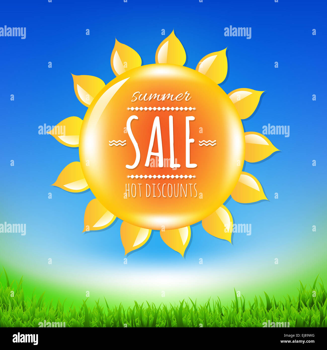 Warm golden sun icon hi-res stock photography and images - Alamy
