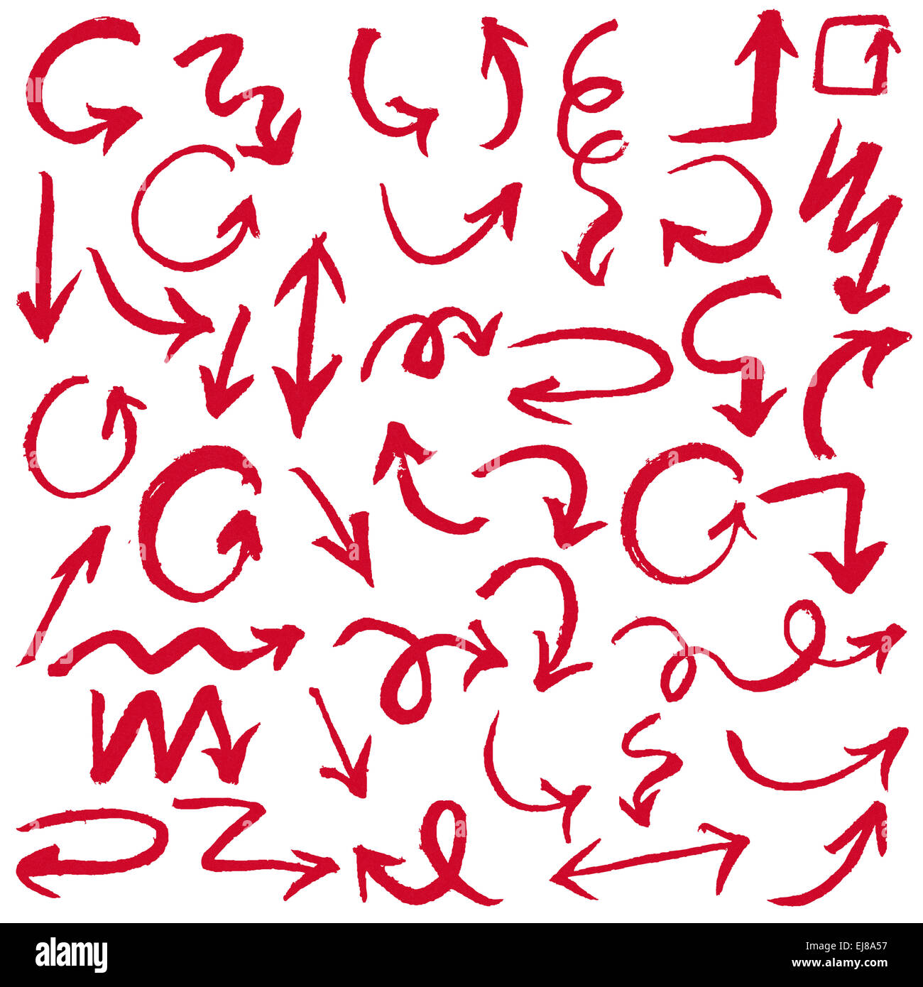 Cursor hand drawn illustration Cut Out Stock Images & Pictures - Alamy